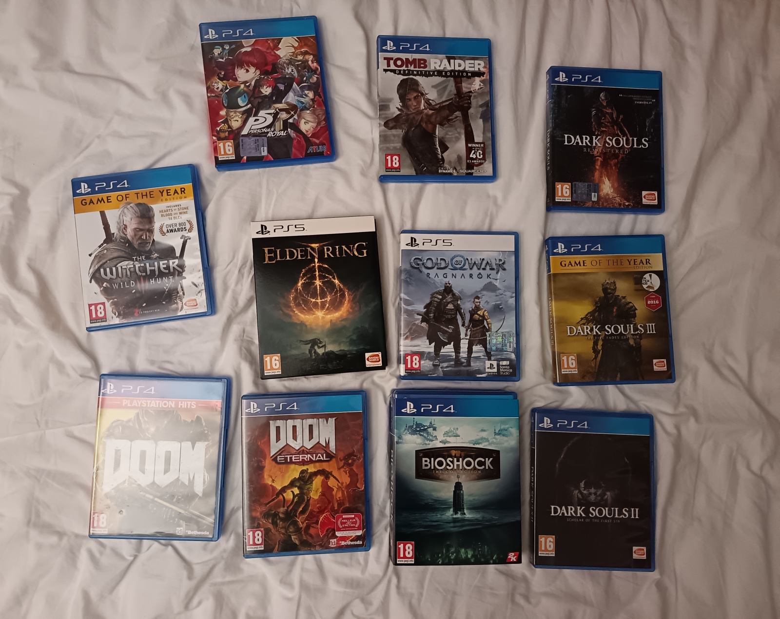 PS5/PS4 Igre - God of War, Elden RIng, Witcher...