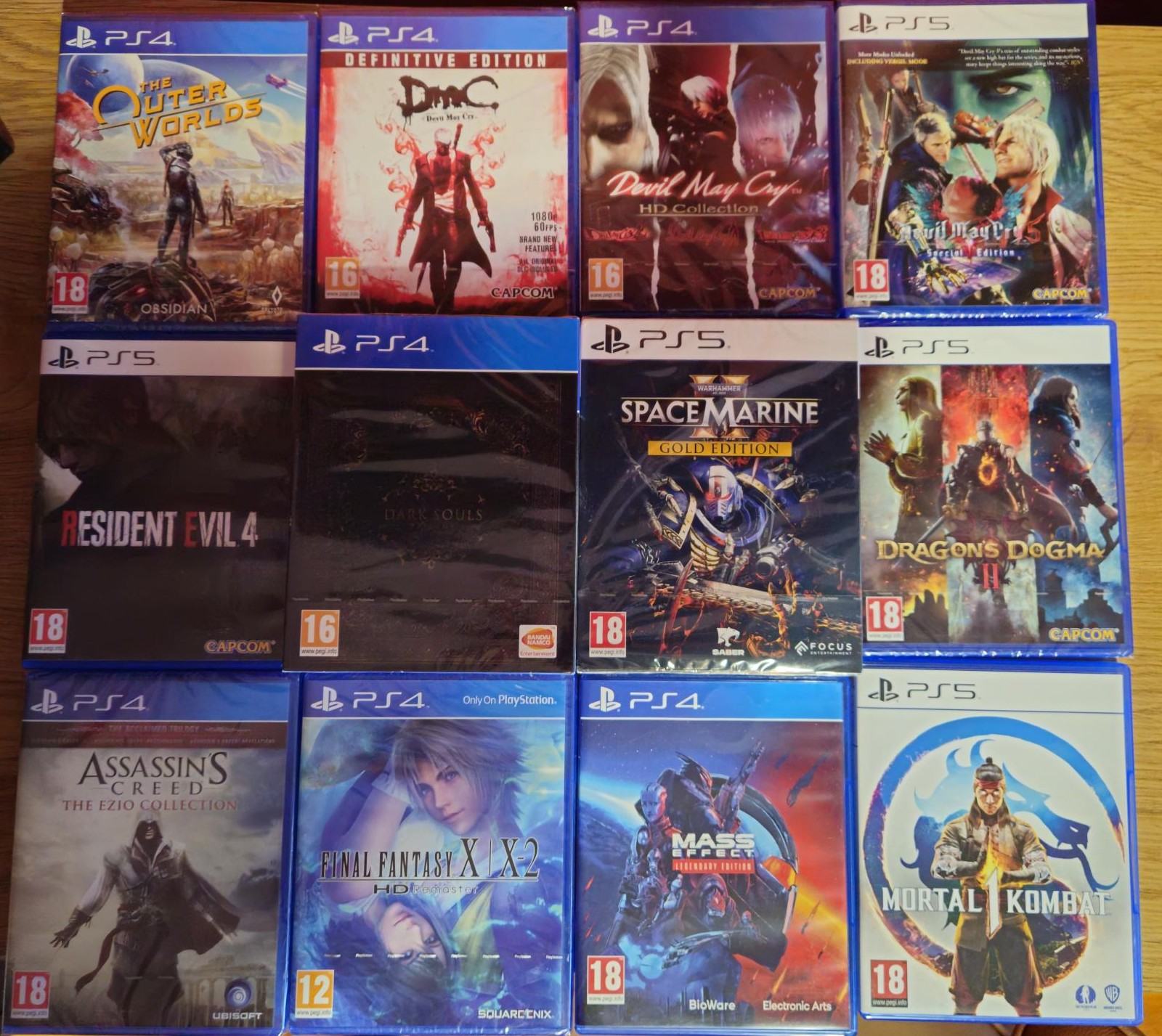 PS5 i PS4 igre - novo, zapakirano