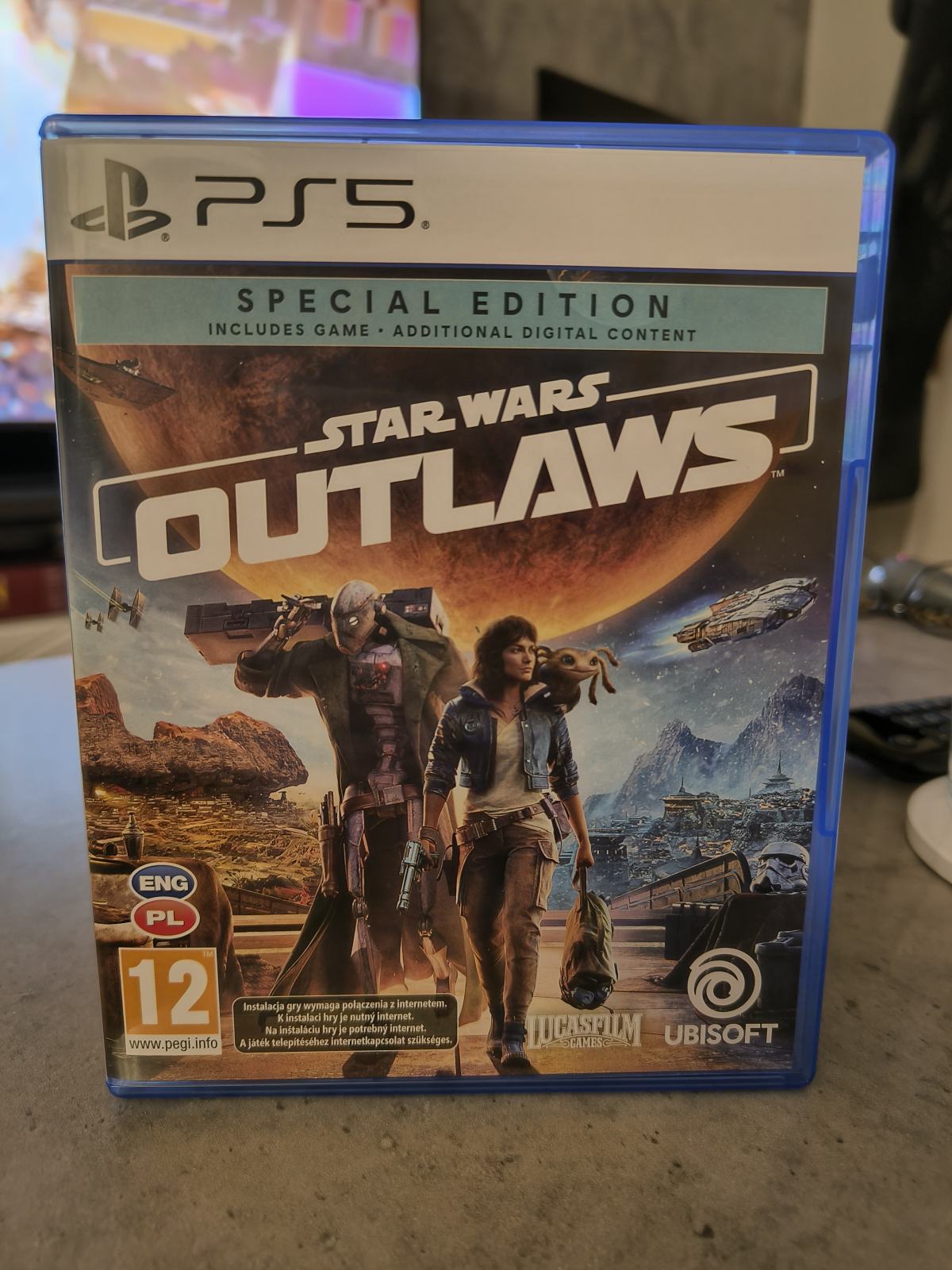 Star wars Outlaws special edition Ps5