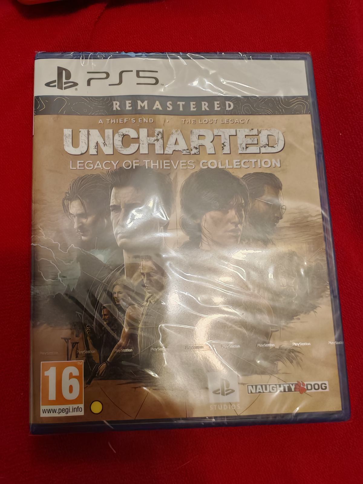UNCHARTED REMASTERED novo zapakirano
