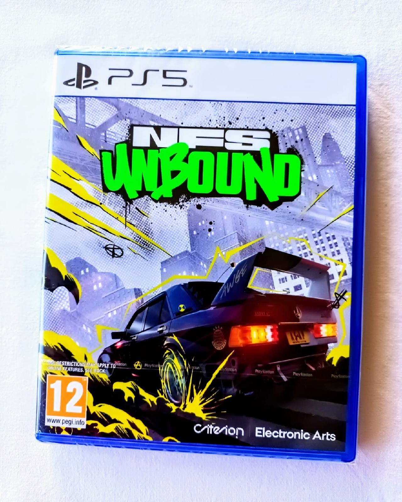 NOVO i zapakirano! PS5 igra NFS Unbound Need For Speed Playstation 5