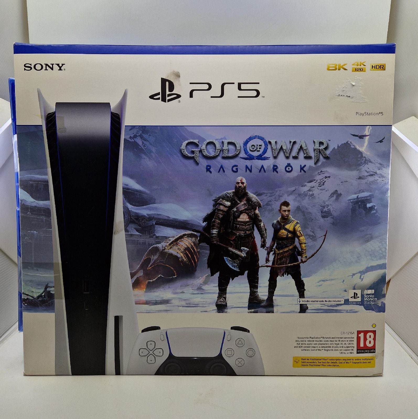 PS5 DISC EDITION KONZOLA GOD OF WAR RAGNAR NOVO ZAPAKIRANO U TRGOVINI
