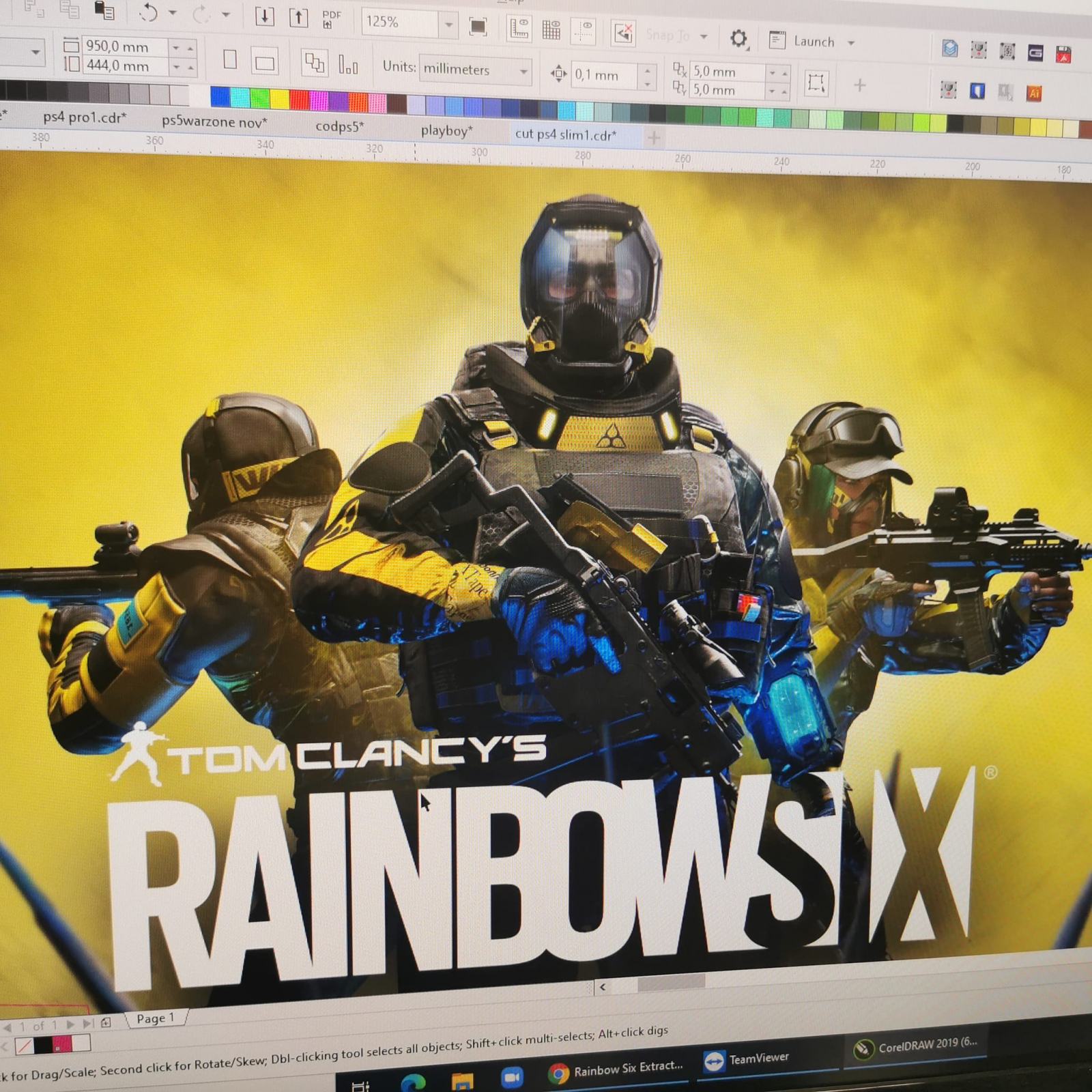 Ps5 skin Rainbow Six Extraction