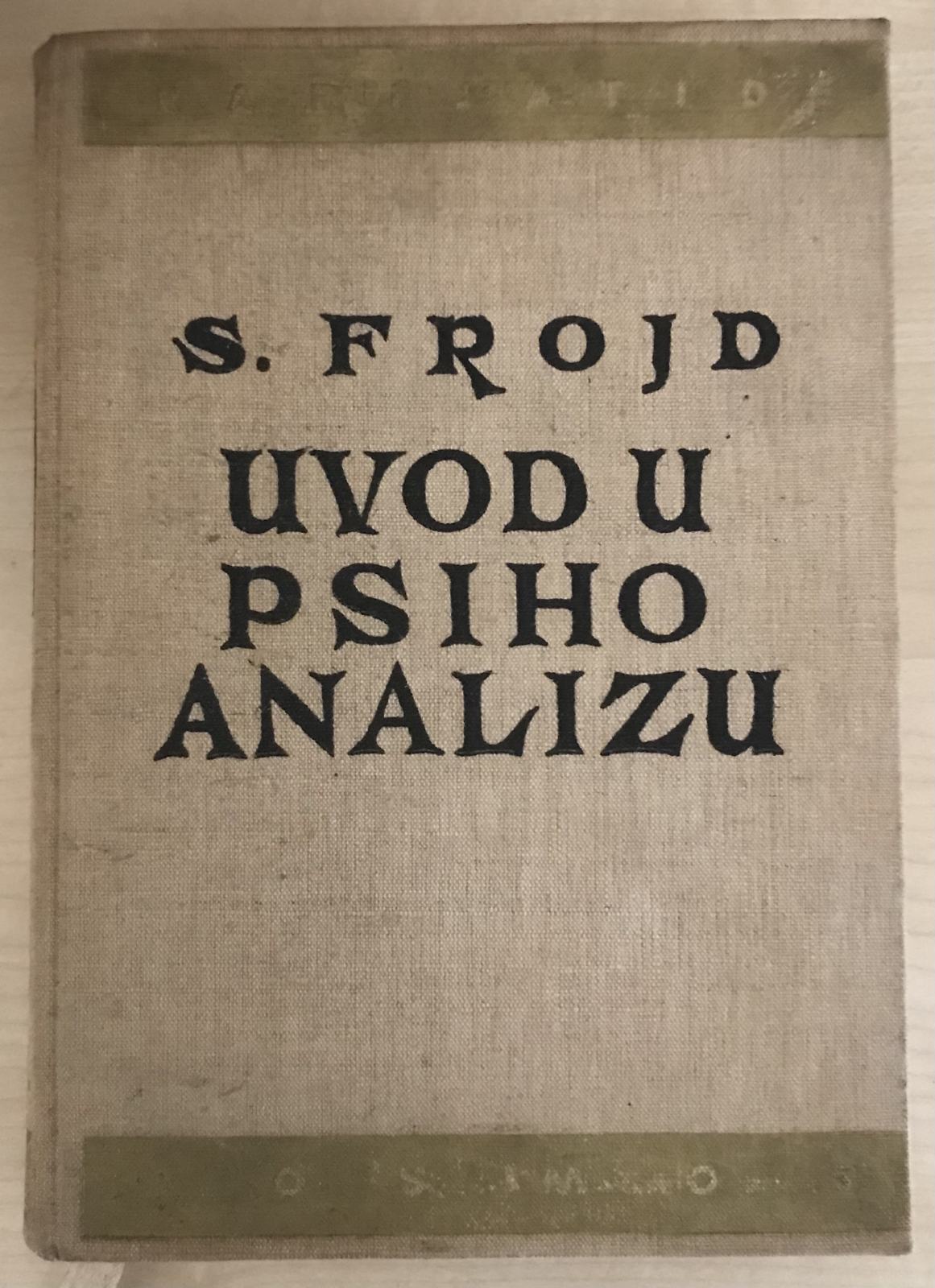 Frojd ( Freud ),Sigmund : Uvod u psihoanalizu