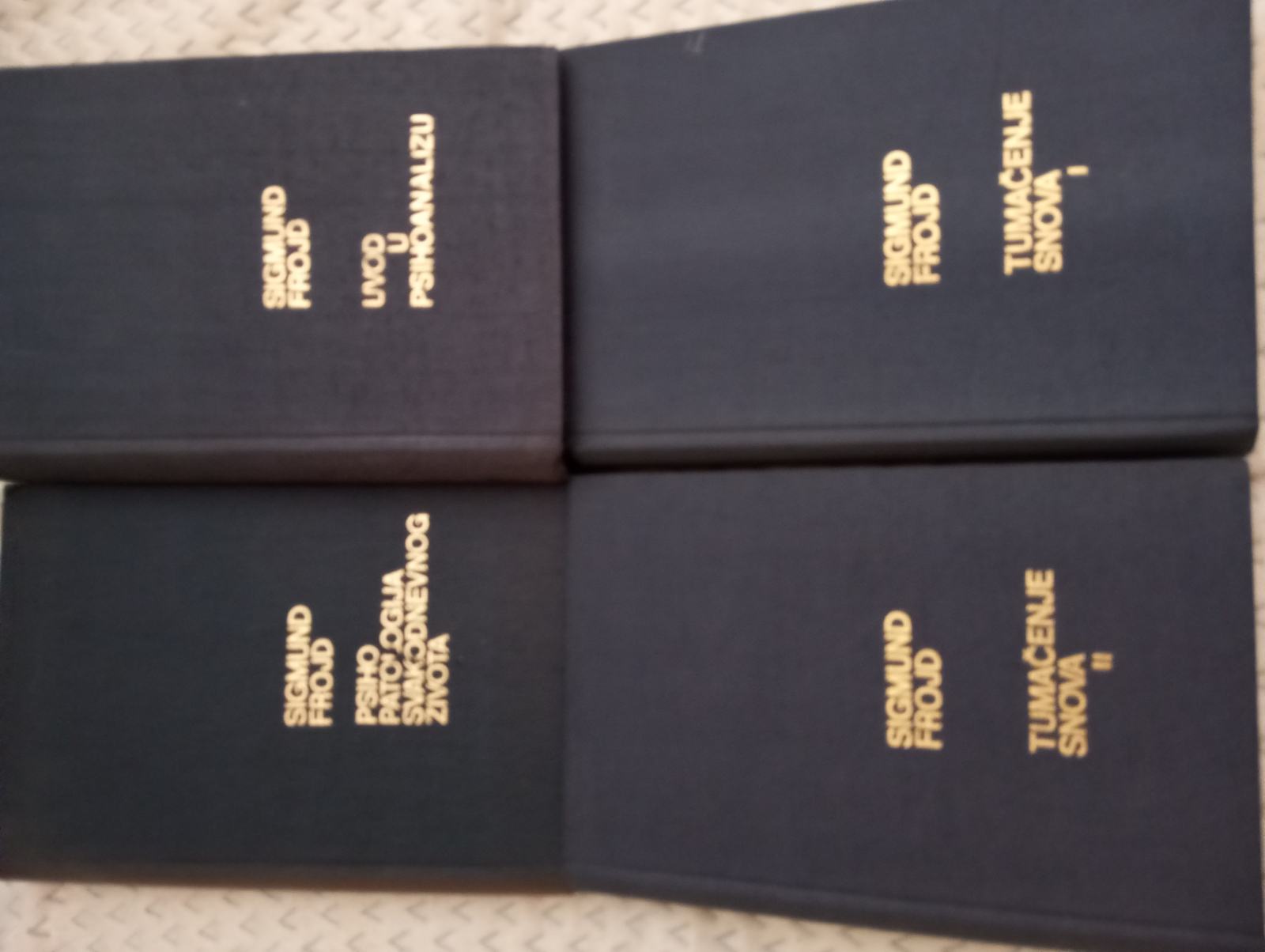 Sigmund Frojd 4 knjige