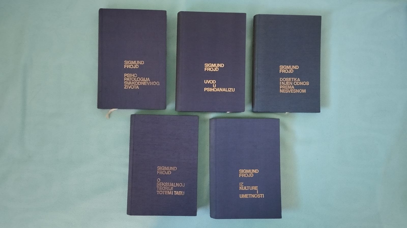 Sigmund Frojd - Odabrana dela Sigmunda Freuda u 8 knjiga