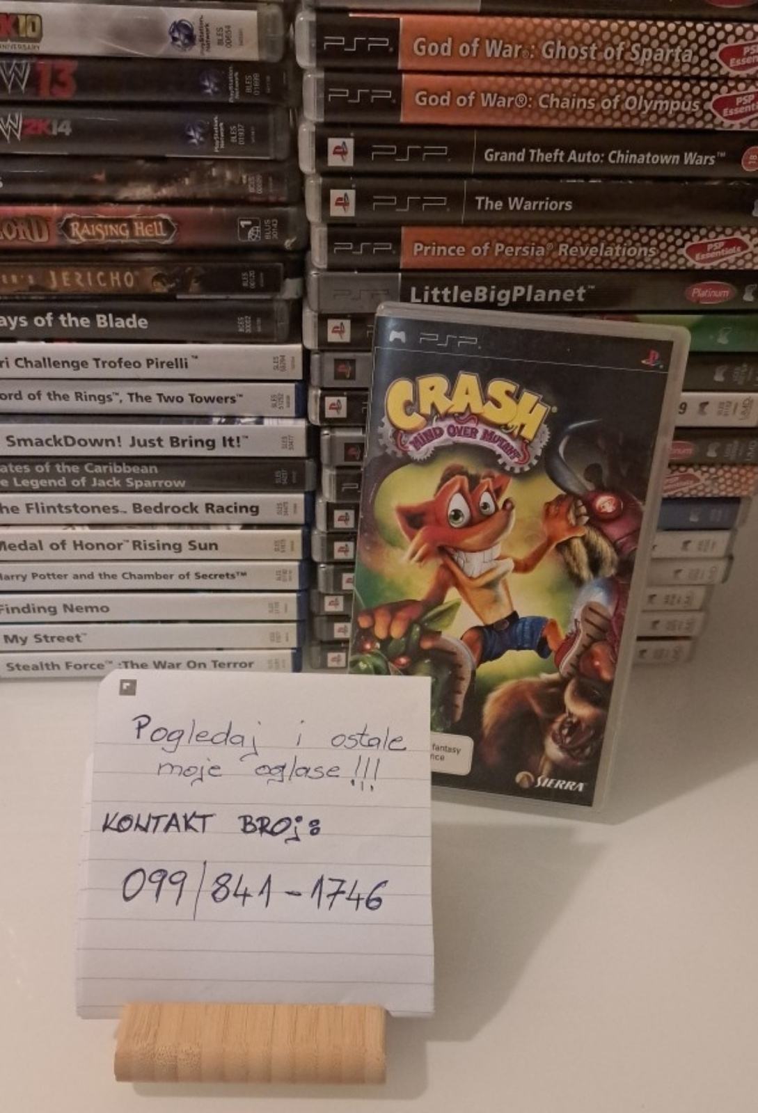 Crash Mind Over Mutant PSP