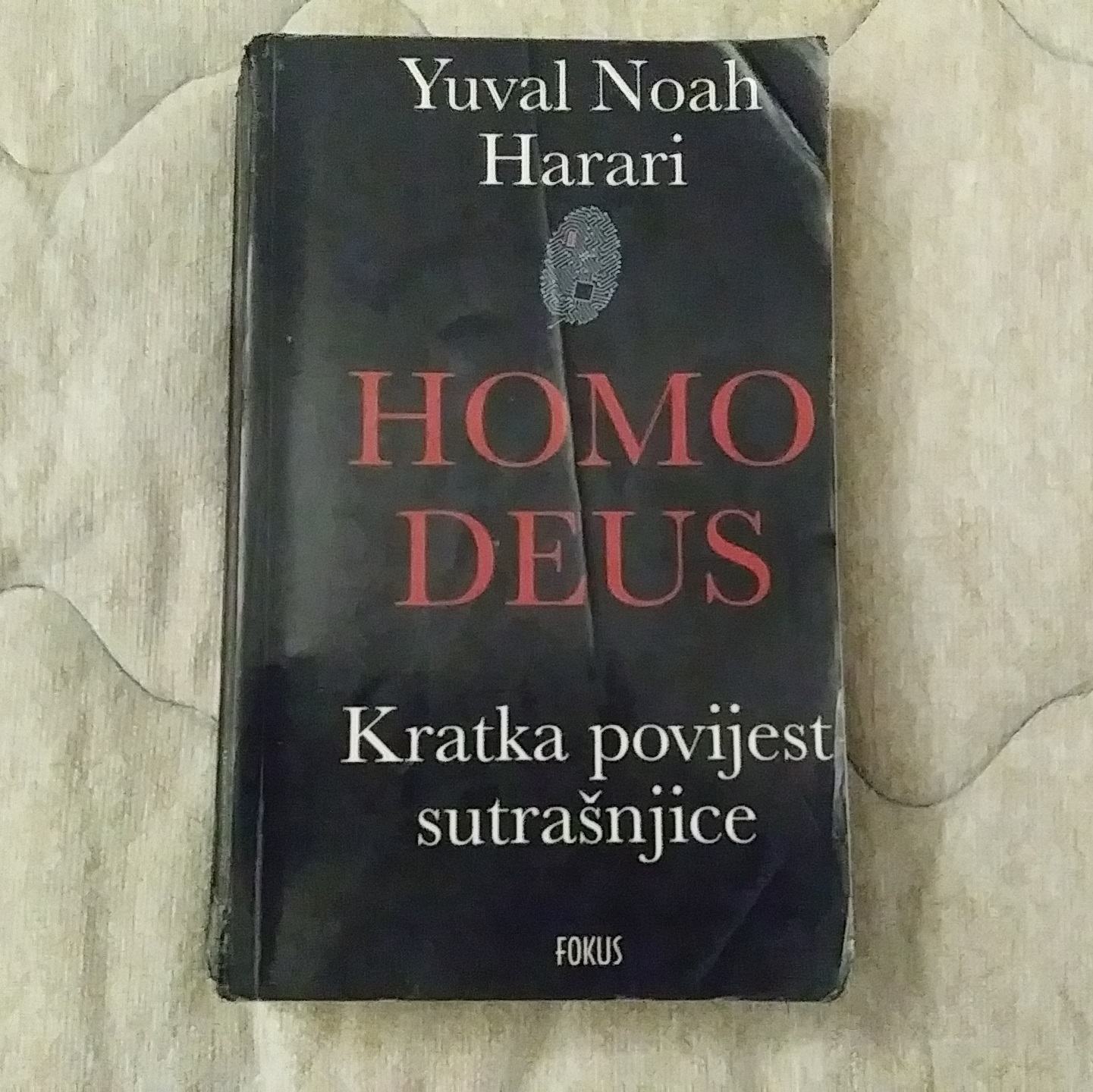 Knjiga HOMO DEUS, YUVAL NOAH HARARI