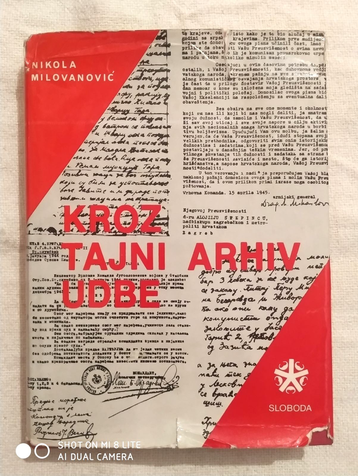 Nikola Milovanović: Kroz tajni arhiv udbe. (drugo izdanje)