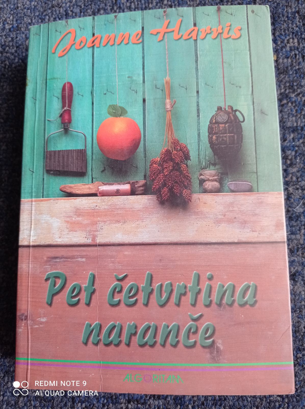 Knjiga -Pet četvrtina naranče-Harris-Novo