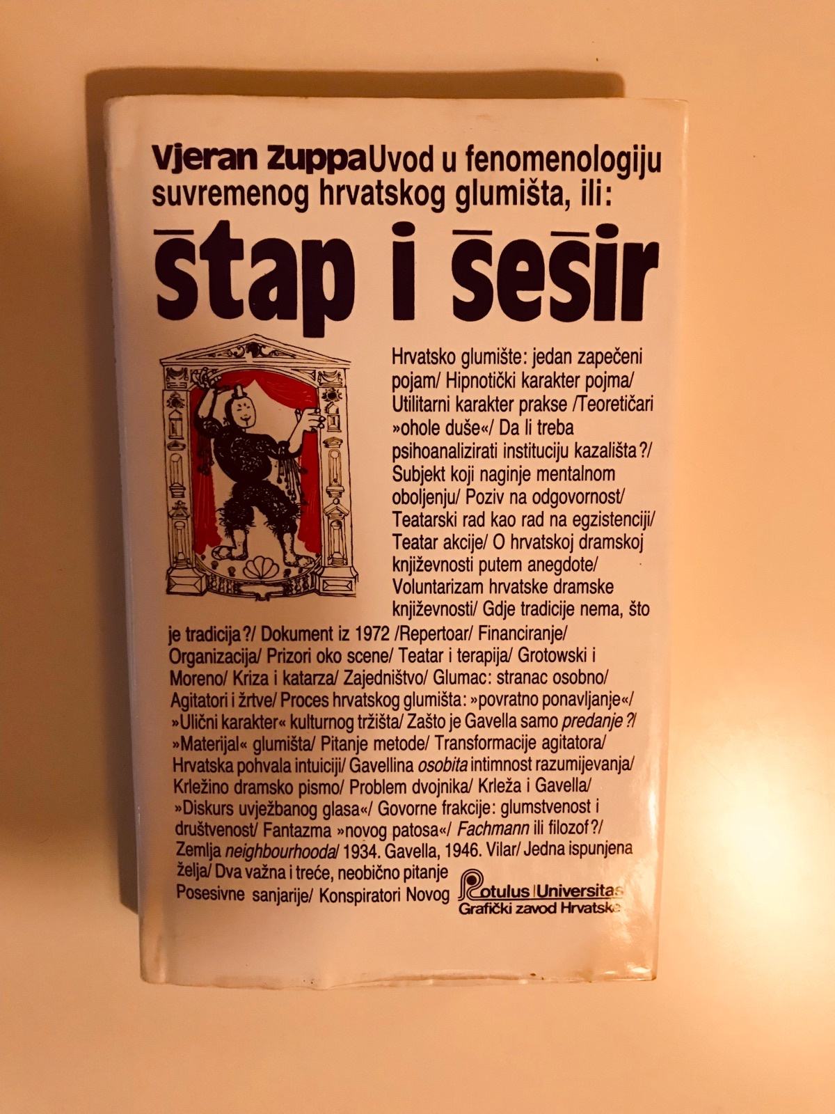 Vjeran Zuppa : Štap i šešir