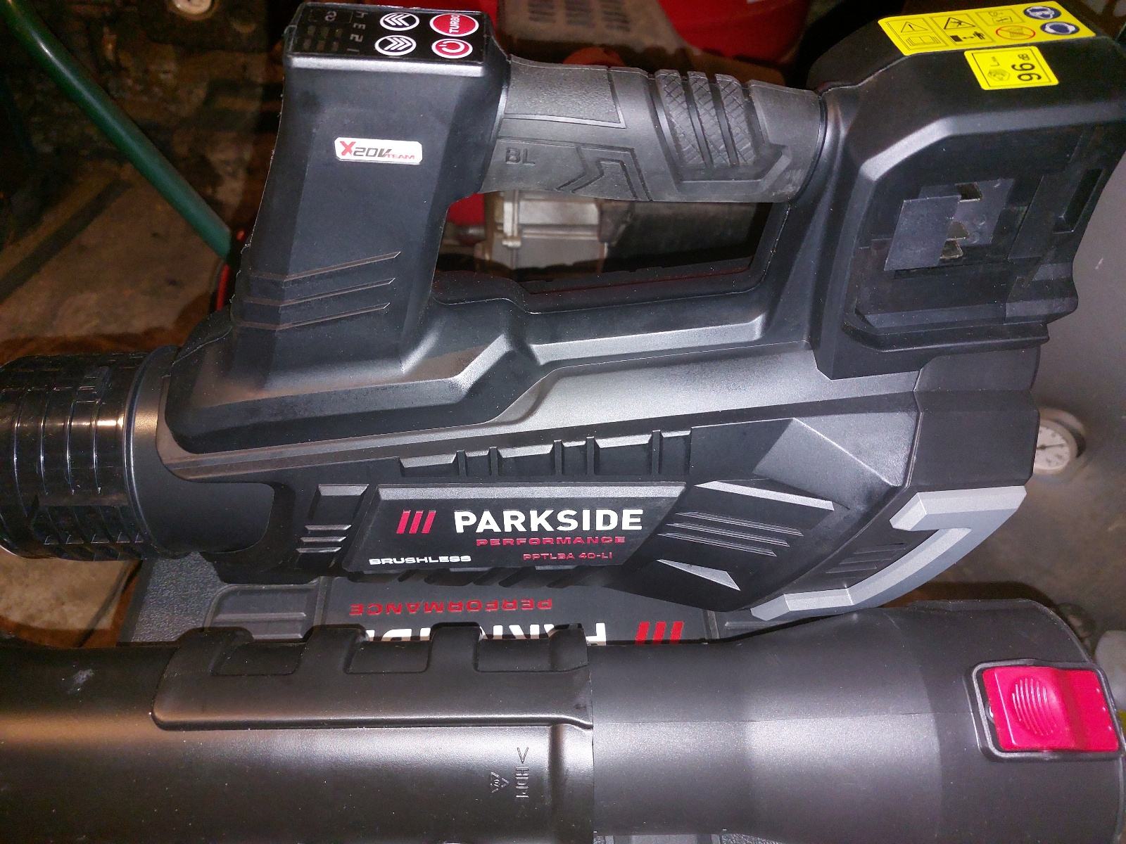 Parkside aku puhac lisca 40v