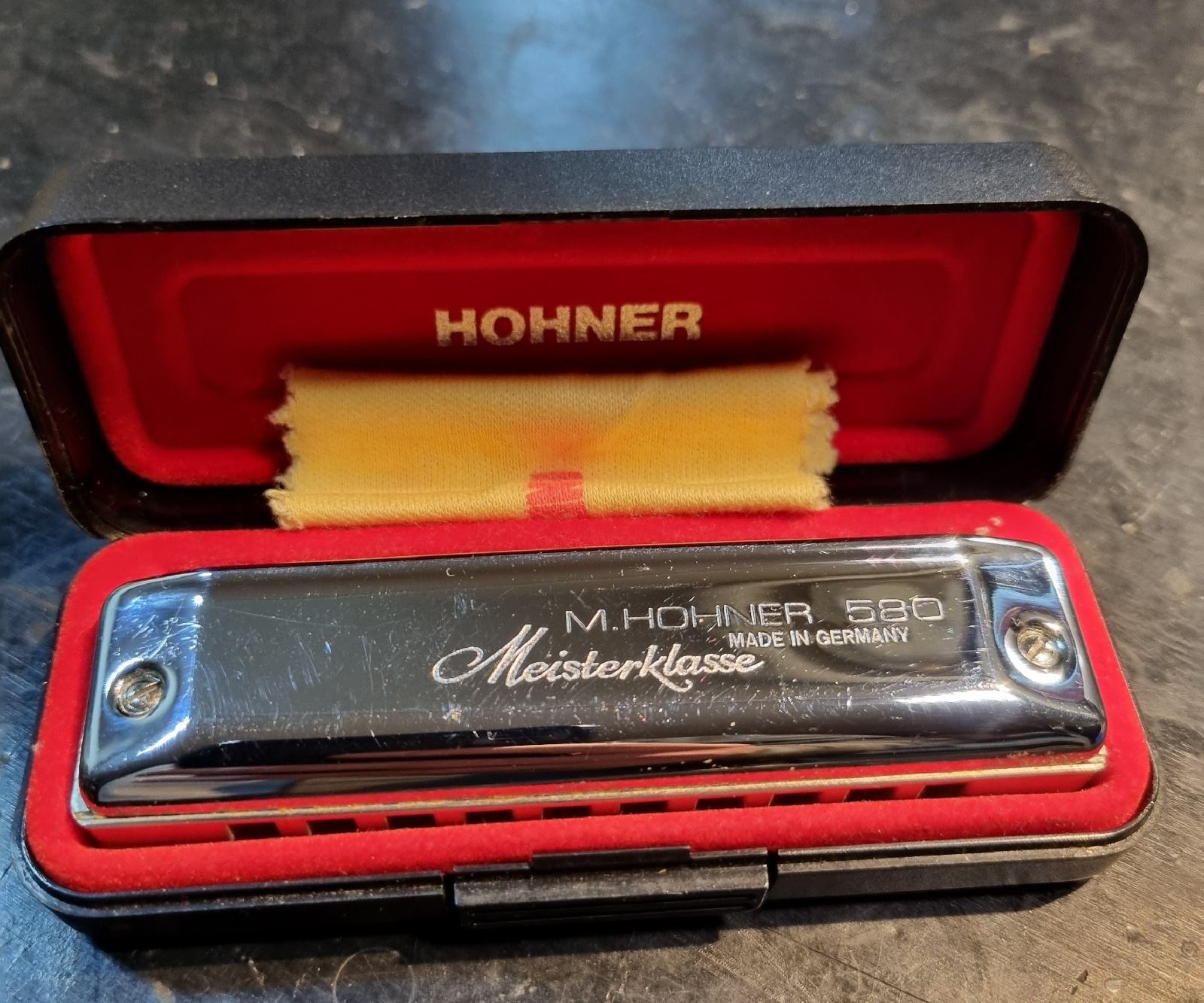 Hohner 580, Meisterklasse usna harmonika