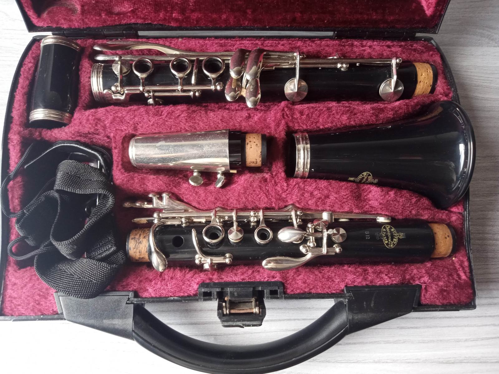 Klarinet b12 Buffet Crampon s remenom