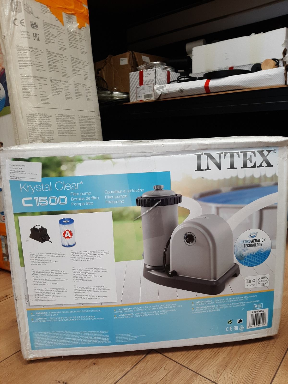Intex krystal clear C1500 pumpa sa filterom