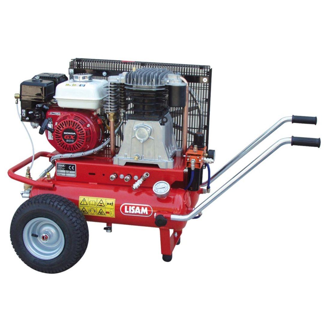 Lisam benzinski kompresor LM 990/40 lit/min 11bar Honda motor 4-11ks