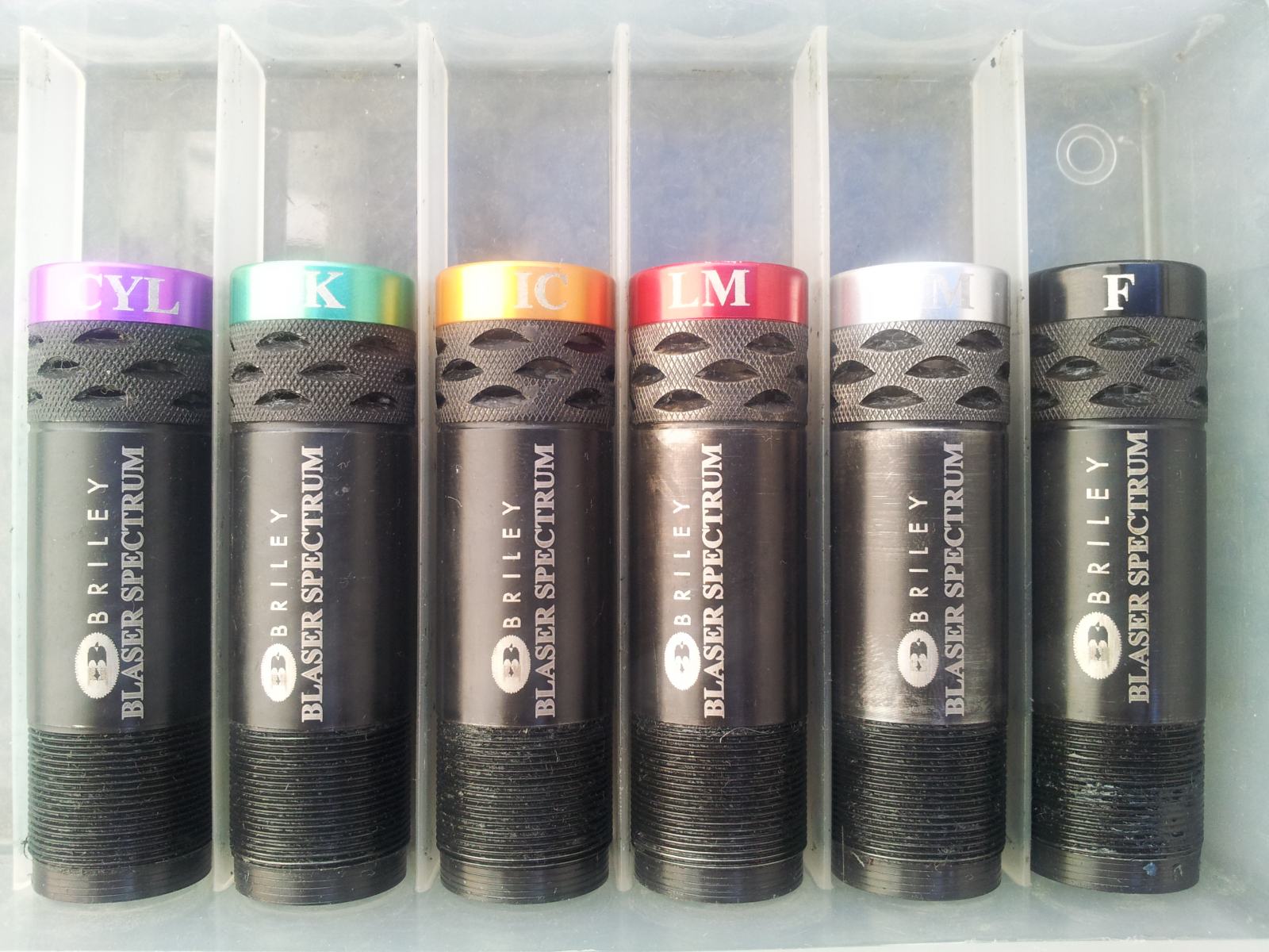 Blaser F3/F16 Briley Spectrum Black Oxide Ported Choke - 12 Gauge