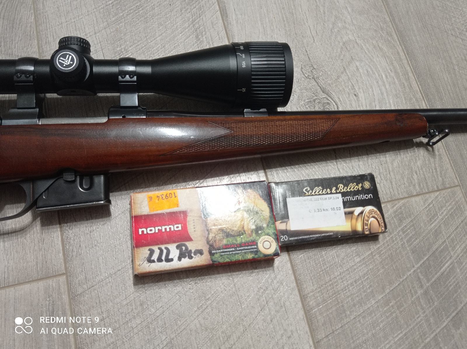 karabin 222 rem