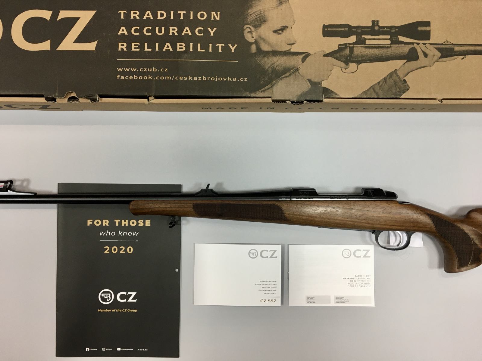 Karabin ČZ 557 Lux,Kalibar 30-06, Novo u Trgovini