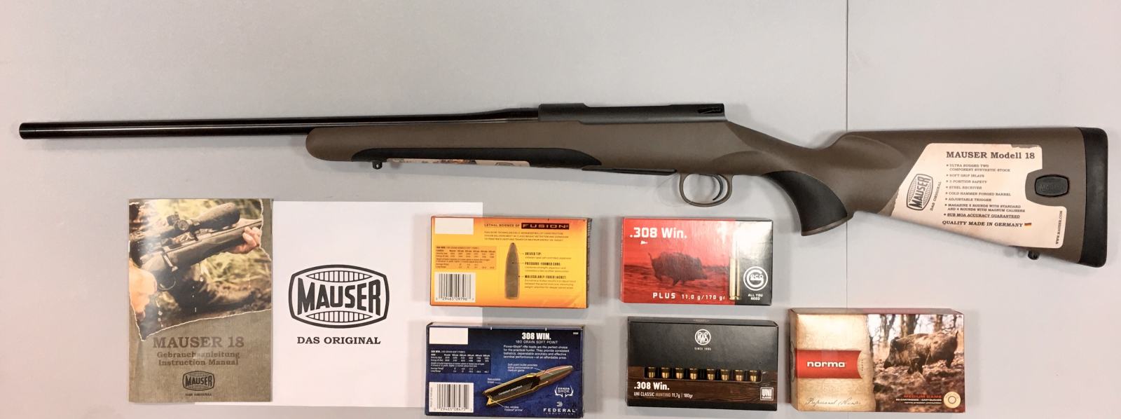 Karabin Mauser M18,Kalibar 9,3 x62 ., Novo u Trgovini