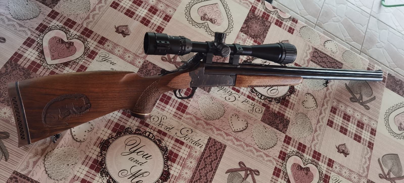 Puška Carrero&Astelora WMR 5.6MM LONG+20 SAČMA