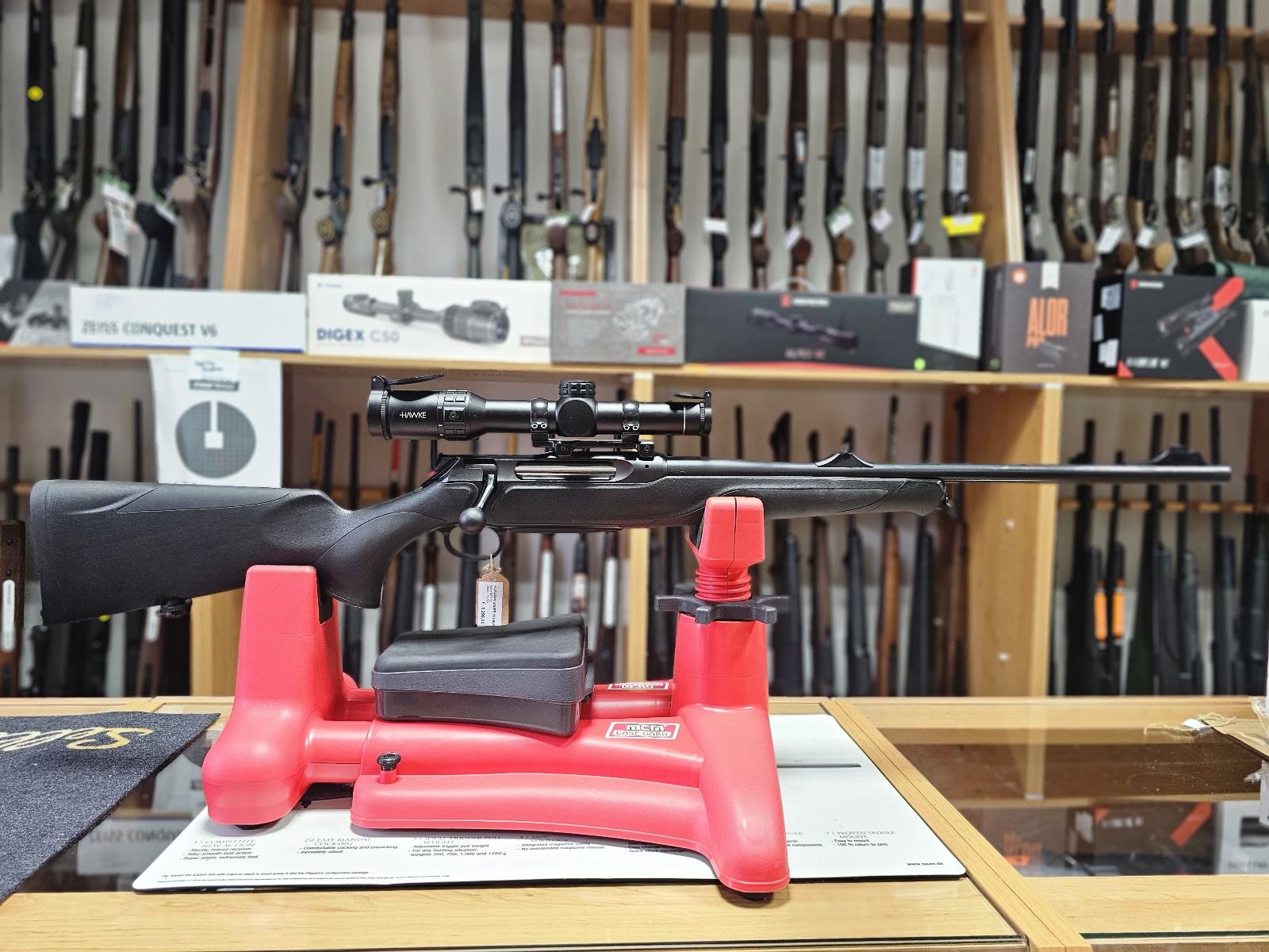 Sauer 505 Max 8x57IS + Hawke Frontier 1-6x24