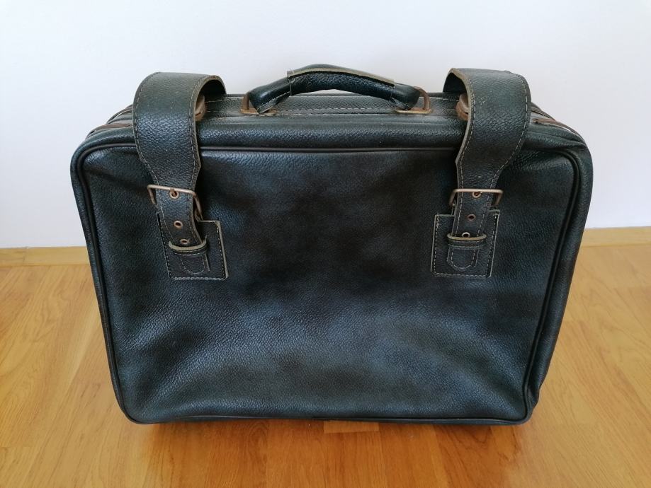 Putni kožni kofer retro