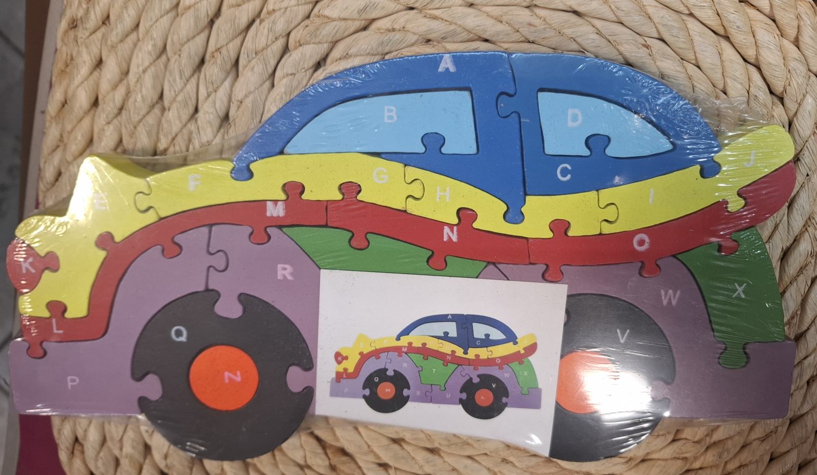 Drvene puzzle - Puzle - Pazl Auto automobil