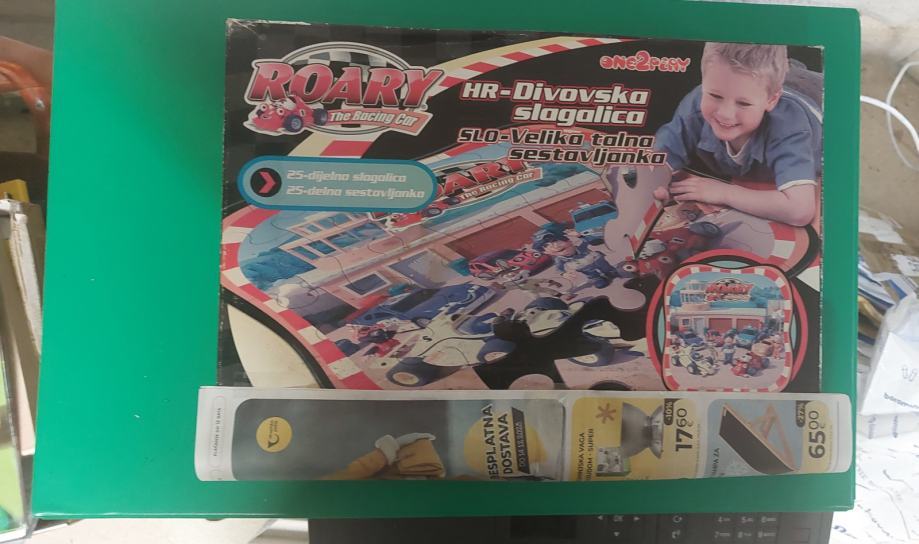 HR-DIVOVSKA PUZZLE-SLAGALICA ROARY THE RACING CAR - ONE2PLAY