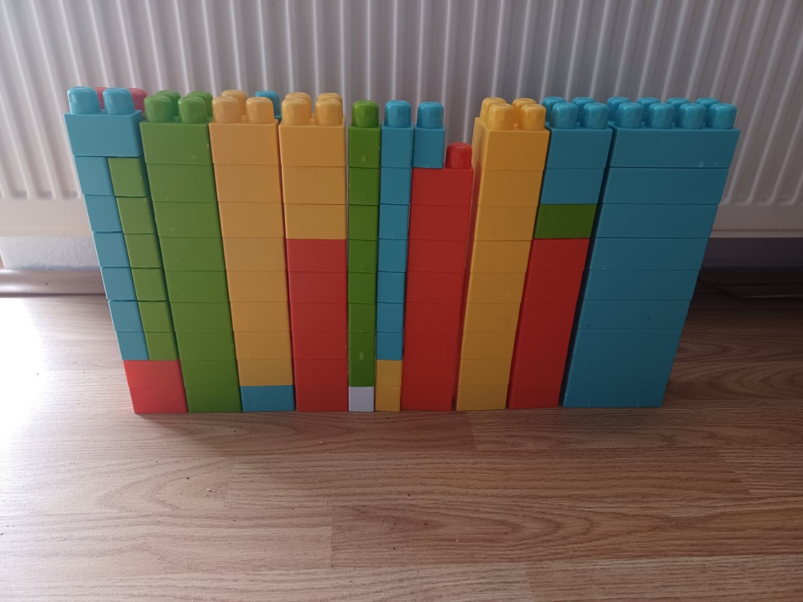 Plastične kocke za djecu, 130 kom