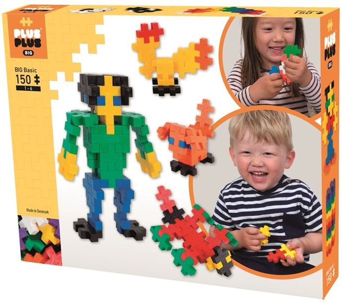 Plus-Plus - BIG Basic Mix - 150 pcs (3272) (N)