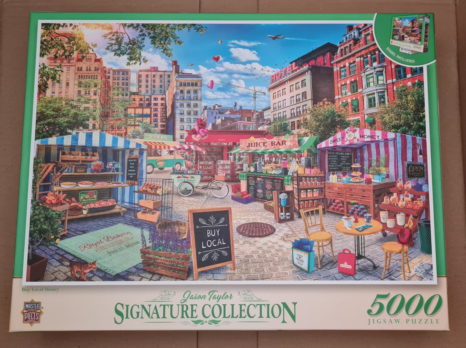 Puzzle 5000 komada novo