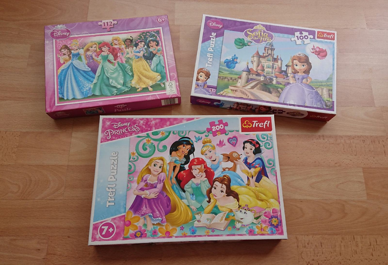 Puzzle princeze, lot