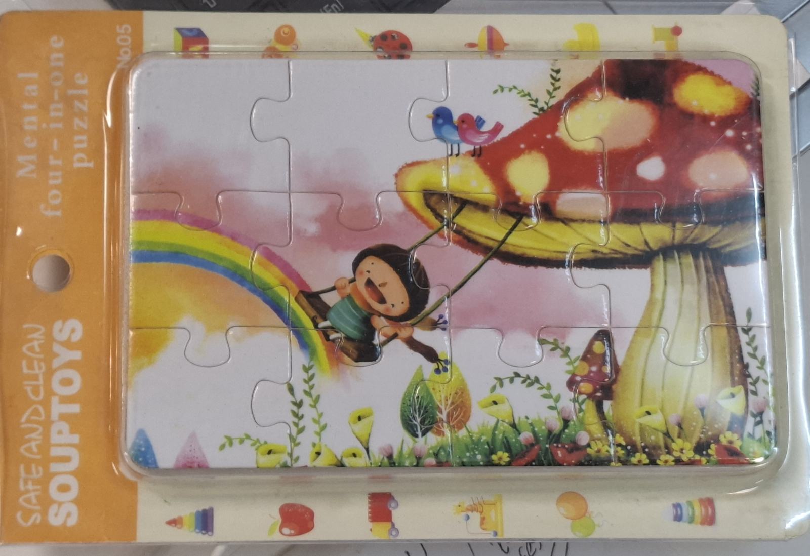 Puzzle - Puzle - Pazl 4 komada u setu 8