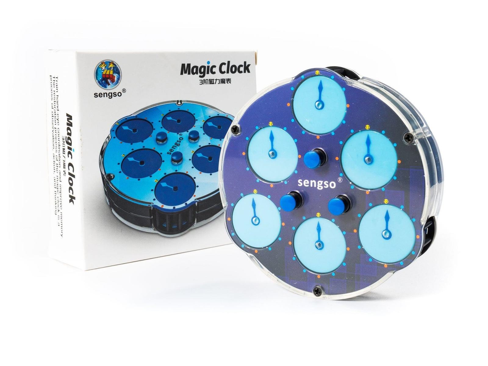 Rubikov sat (Rubiks clock) - Magnetni 3x3 - NOVO i ZAPAKIRANO