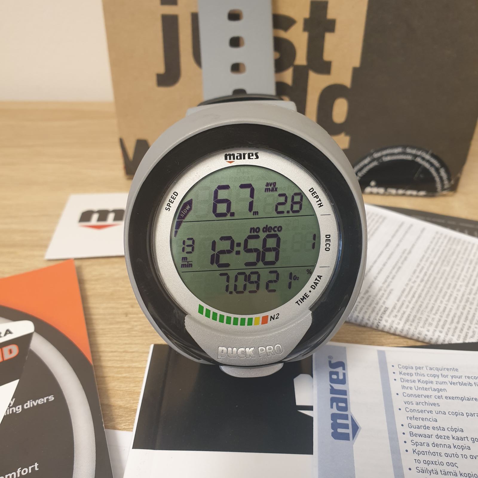 MARES PUCK PRO, ronilački kompjuter