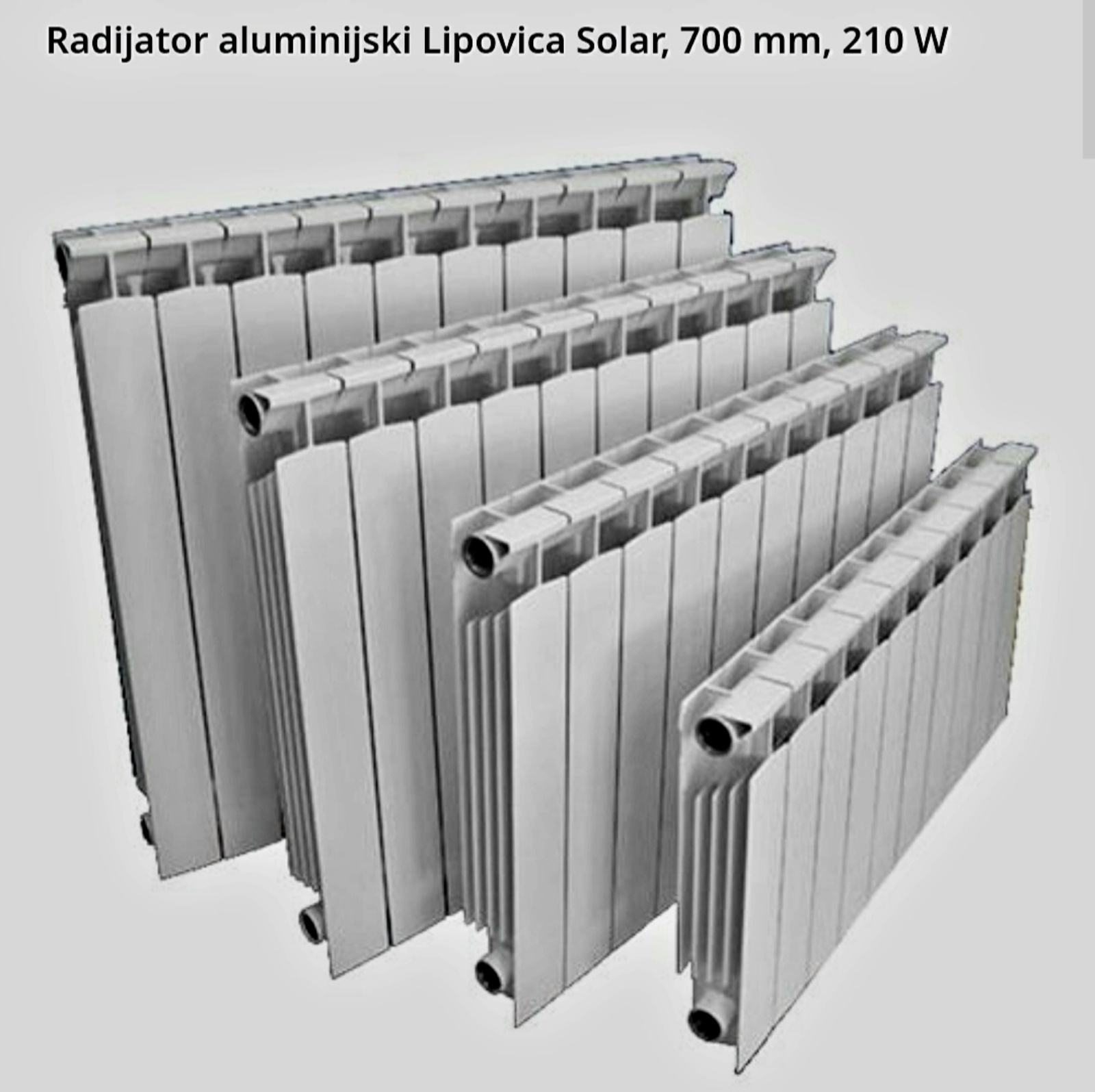 RADIJATOR LIPOVICA, ALUMINIJSKI
