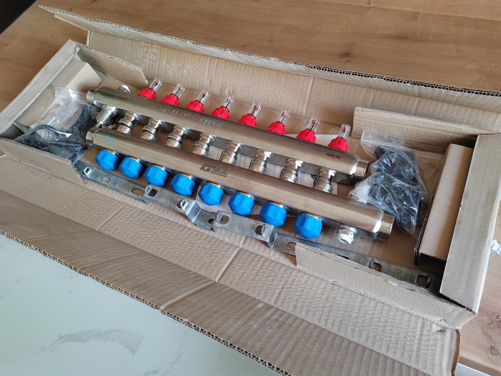 Razdjelnik TTO TOP 8 krugova - za podno grijanje