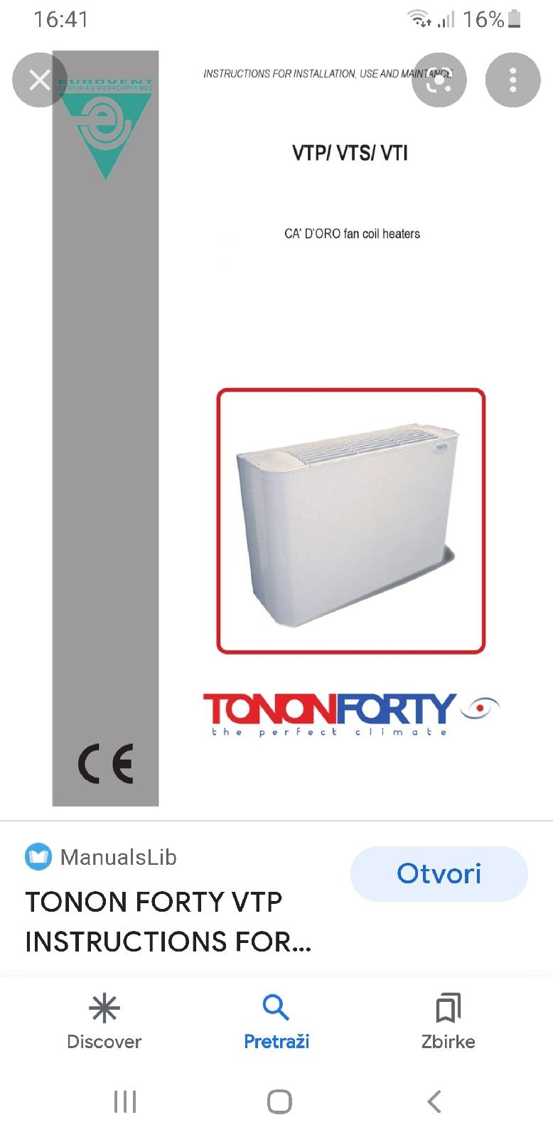 Tonon Forty radiator