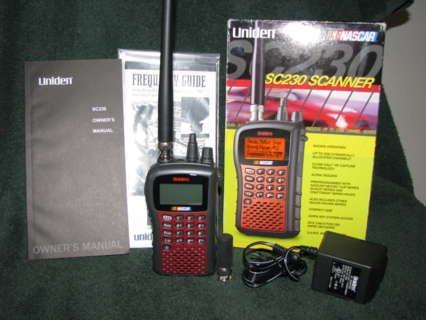 RF SCANNER SC230 UNIDEN