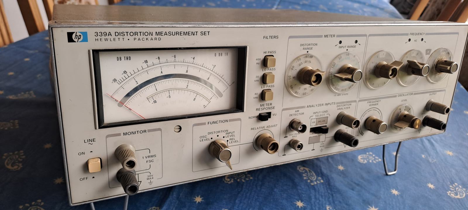 HP 339A audio mjerni set
