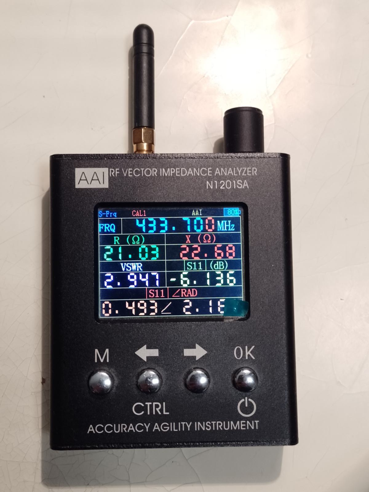 N1 201 SA RF VECTOR IMPEDANCE ANALYZER- ANTENSKI