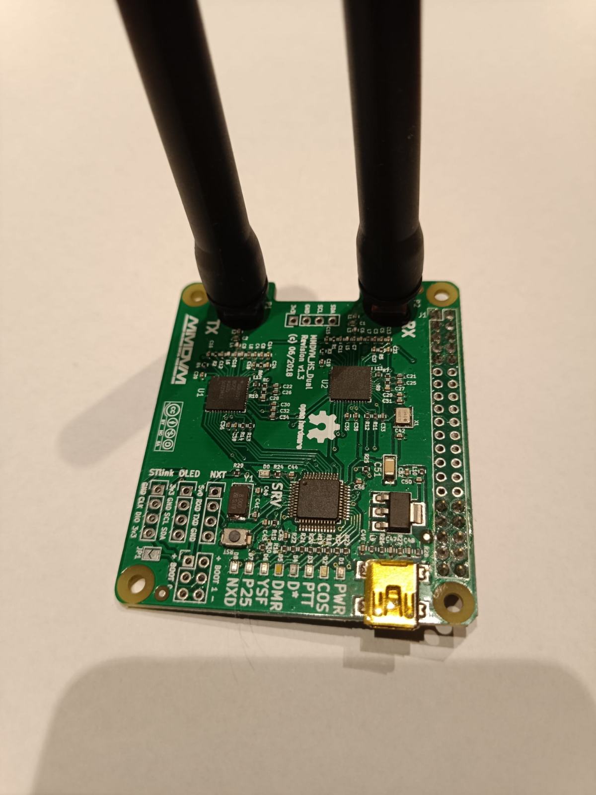 MMDVM duplex hat