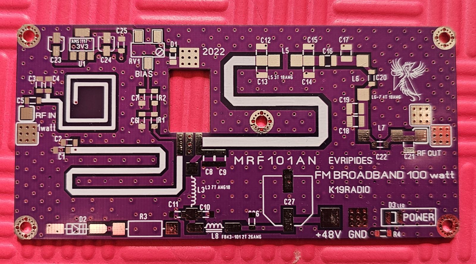 MRF101AN plocica 100w za FM