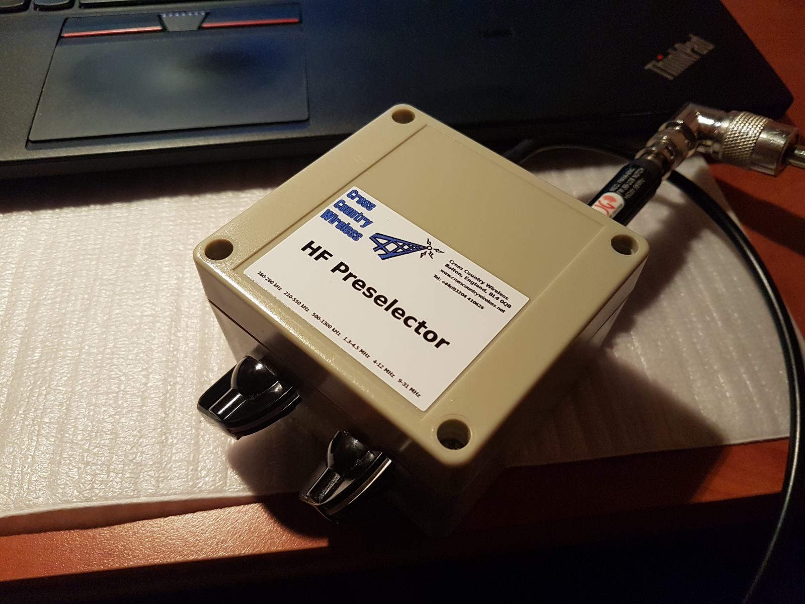 HF Preselector Cross Country Wireless