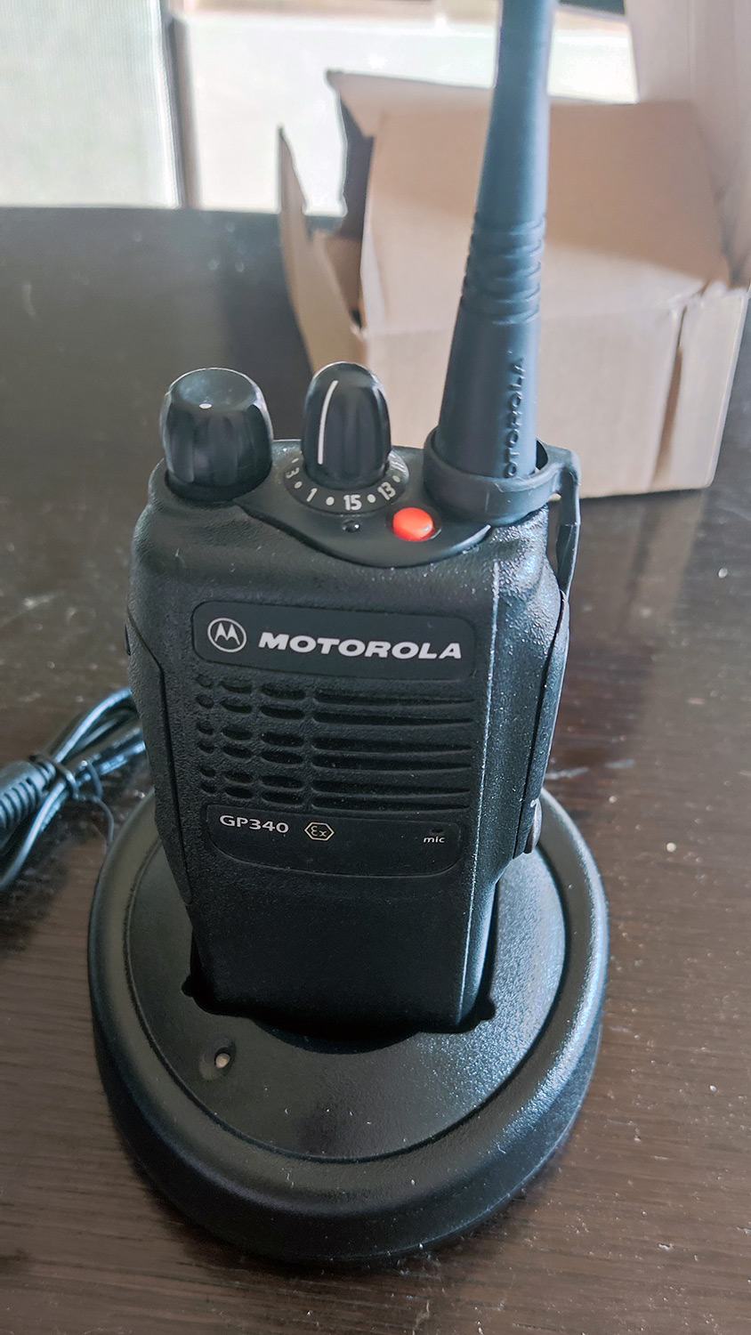 Motorola radio stanica Walkie Talkie GP340EX GP340 EX + dodaci