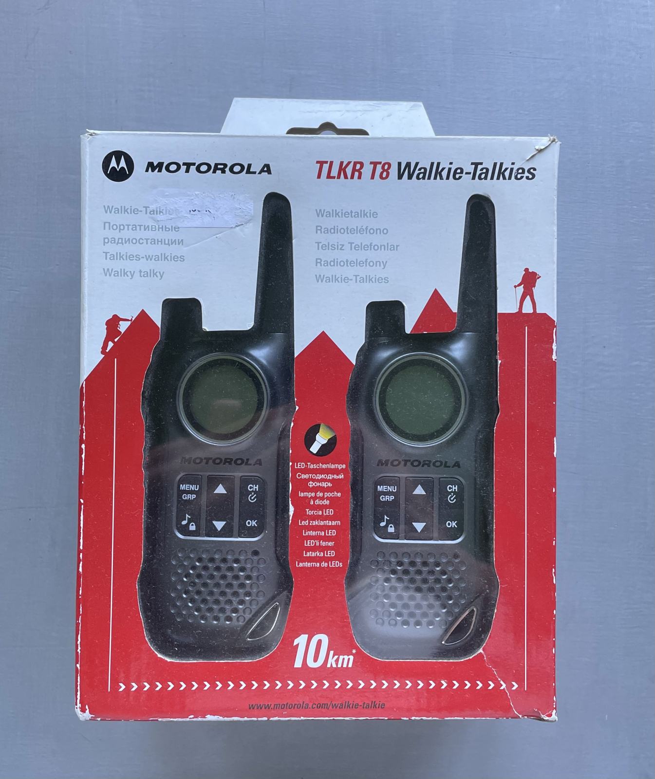 Motorola TLKR T8 Walkie-Talkies (voki toki)