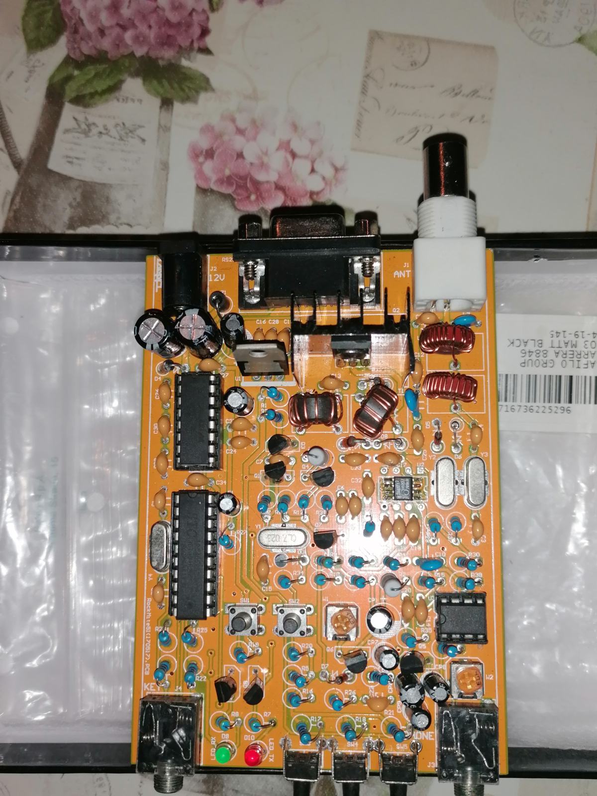 QRP transceiver 40 M t;Rockmite