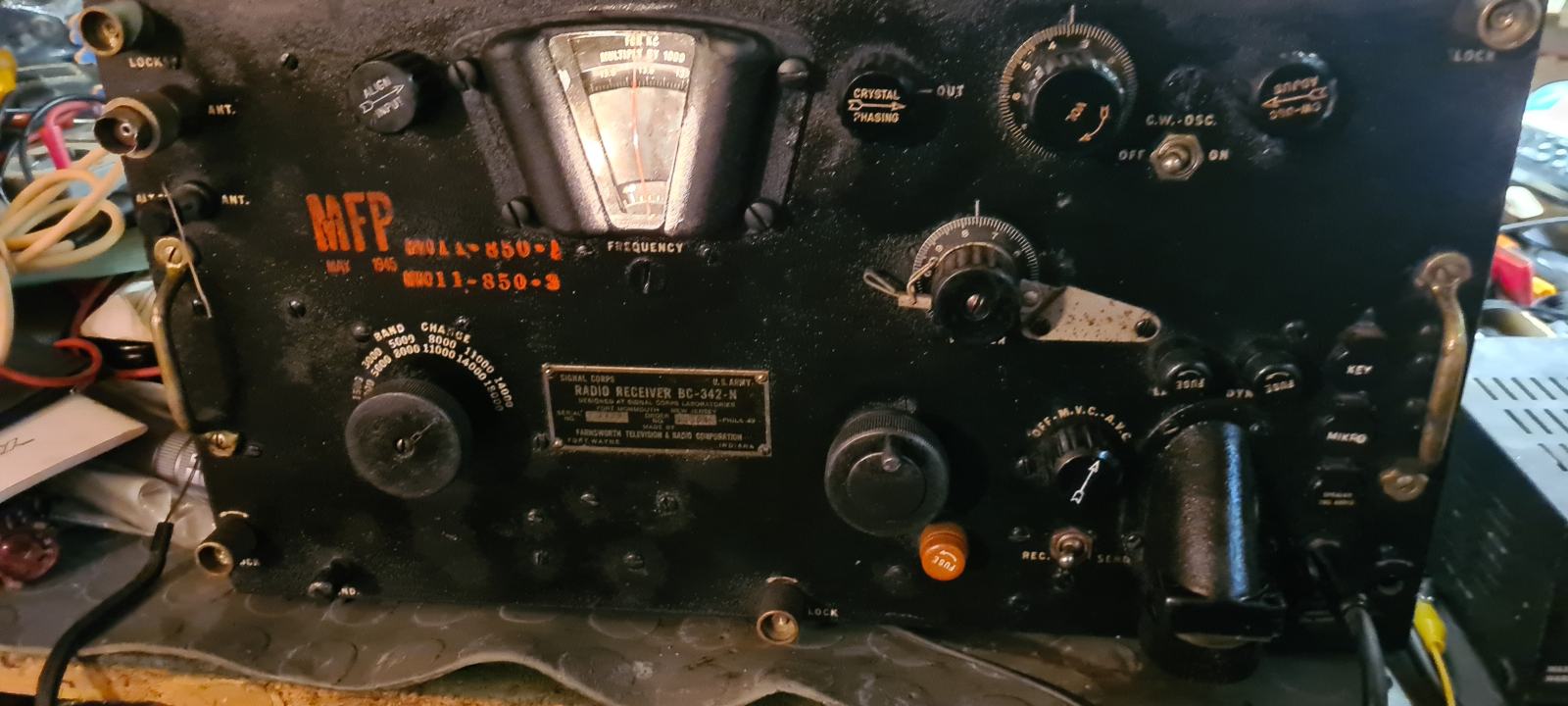 RADIO RECEIVER BC-342-N