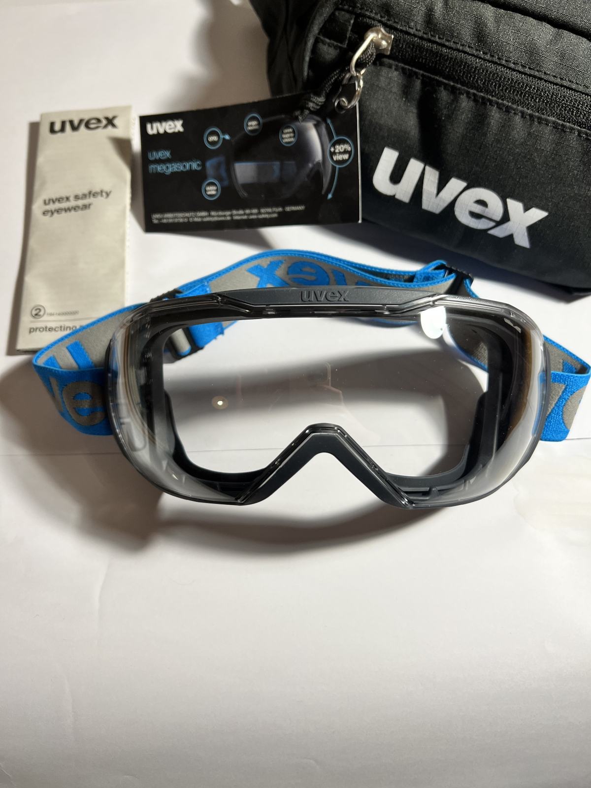 UVEX MEGASONIC SIGURNOSNE NAOČALE ZA RAD uvex safety eyewear